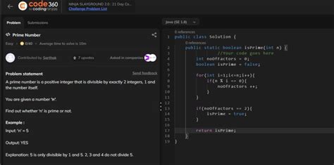 Karthik K On Linkedin Ninjaslayground Codingninjas