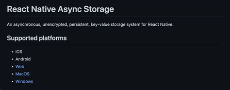 [react Native] Async Storage Encrypted Storage 사용법