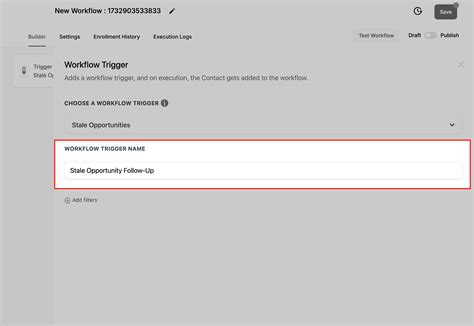 Stale Opportunities Workflow Trigger Setup And Benefits Highlevel Support Portal