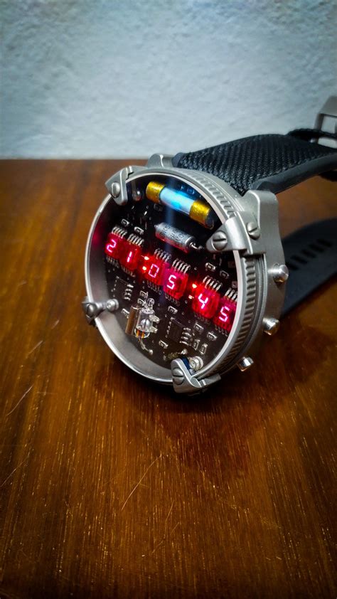 Nixie Titanium Watch Metro Matrix Artofit