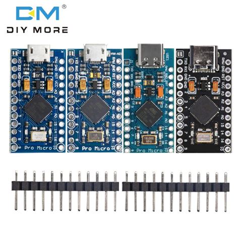【100 Original】diymore Pro Micro Atmega32u4 Controller Micro Usb 5v