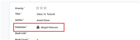 Field Types And Widgets In Odoo