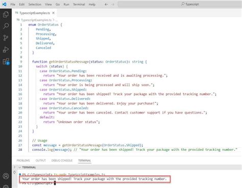 Typescript Switch With Enum With Examples