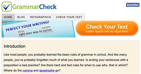 Grammarcheck Check Your Text Online