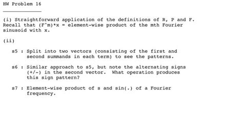 HW Problem The Vector S Is Given By S A B C D Chegg Com