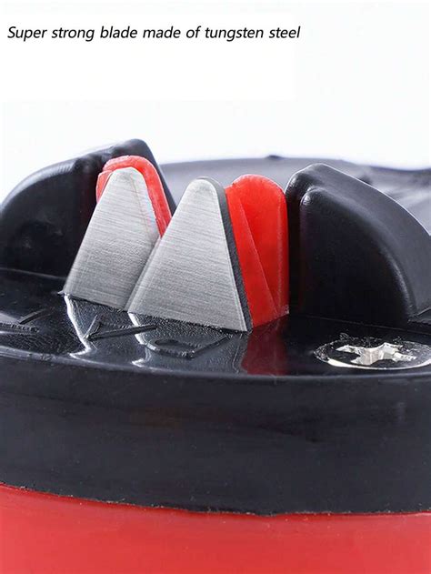 Home Kitchen Stainless Steel Knife Sharpener Suction Cup Sharpening
