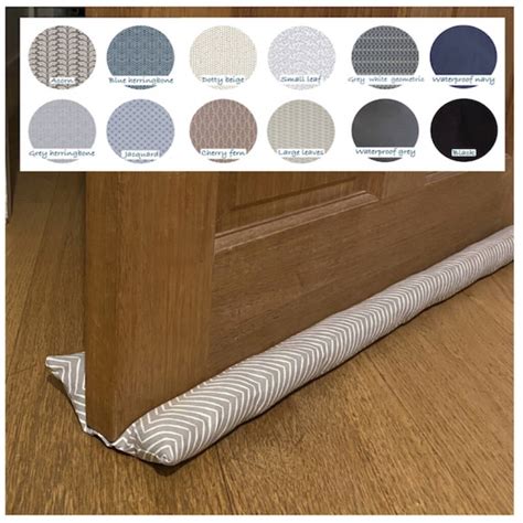 Double Sided Draught Excluder Under Door Draft Stopper By Scandalo Al Sole