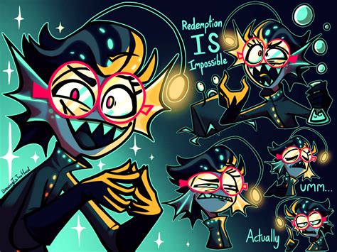 Baxter Hazbin Hotel Fanart By Drawingistoohard On Deviantart