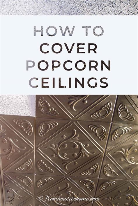 Popcorn Ceiling Covering Options