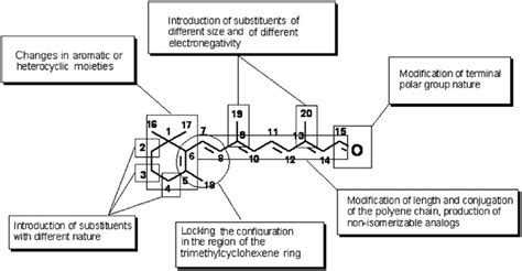 General Directions Of The Br Chromophore Structure Modification