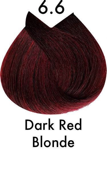 Colorus Permanent Hair Colour 66 Dark Red Blonde 120ml Wa Hair Suppliers