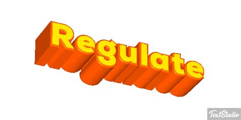 Regulate Word Animated  Logo Designs