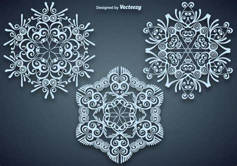 Snowflake Vector Art Icons And Graphics For Free Download Snowflake Vector Art Icons And Graphics For Free Download