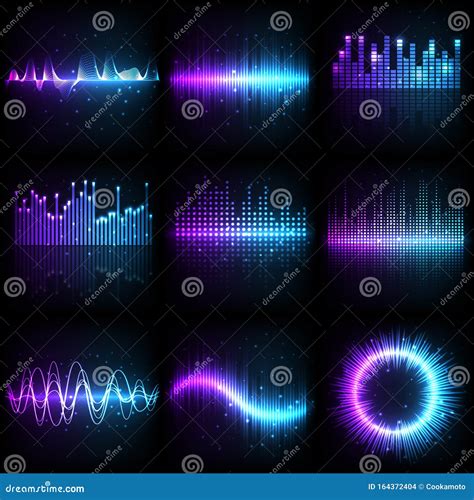 Sound Wave Music Audio Equalizer Frequency Stock Vector Illustration Of Abstract Concept
