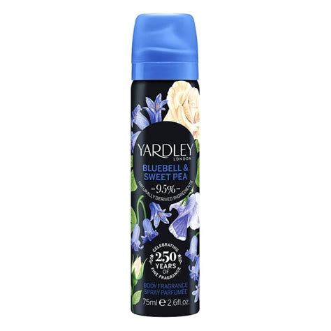 Yardley Bluebell And Sweet Pea Body Fragrance 75ml L Sp Big W