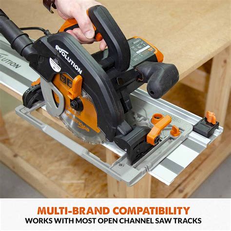 Track Saws Guide Rail Compatible Circular Saw Evolution — Evolution