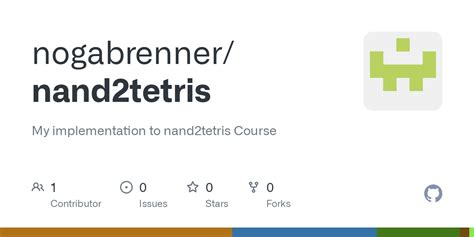 github nogabrenner nand2tetris my implementation to nand2tetris course