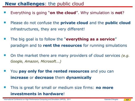 Parallel And Distributed Simulation From Many Cores To The Public Cloud