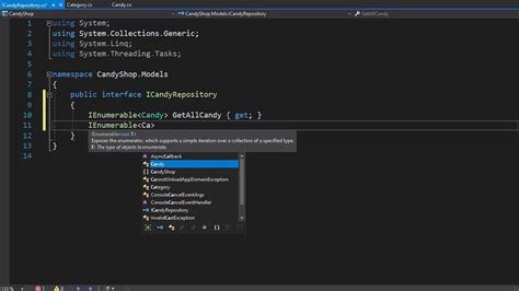 creating asp core 3 0 e shop adding interfaces 7 39 youtube