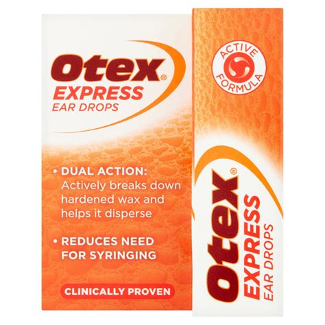 Otex Express Ear Drops Morrisons Online Groceries And Offers