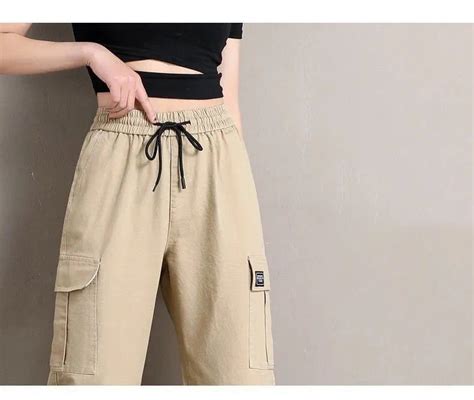 린넨 라이크 원단 베이직 카고 조거 팬츠