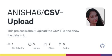 Github Anisha6csv Upload This Project Is About Upload The Csv File