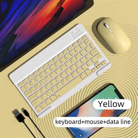 Rechargeable Wireless Keyboard And Mouse Portable Grandado
