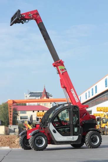 Ce Approval Topsense 25 Ton 3 Ton 4t Telescopic Forklift Telehandler With Original Imported