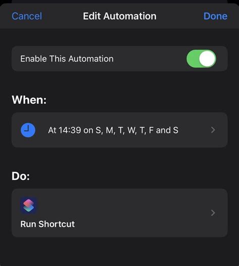 Ios 13 Timed Automations Not Working It Will Not Trigger In The