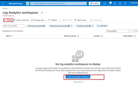 Creating And Configuring A Log Analytics Workspace On Azure