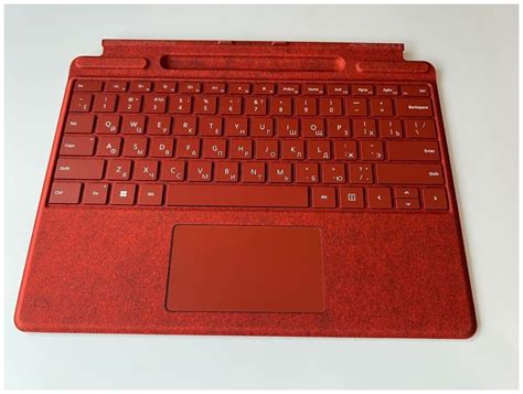 Купить Клавиатура Microsoft Surface Pro 8 Pro X Signature Keyboard Red 8xa 00021 Англо Русская