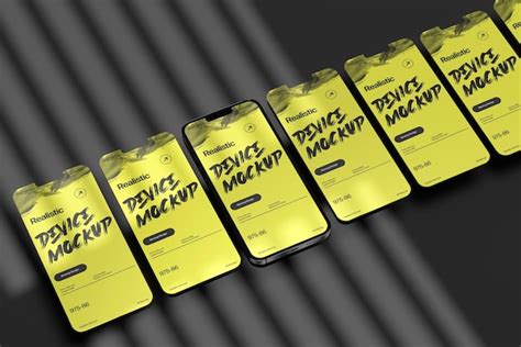 Premium Psd Phone Mockup Template For App Design And Presentation