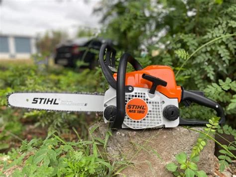 31 8 Cc Stihl MS180 Petrol Chain Saw 18 Inch At 22243 In New Delhi ID 2852880169873
