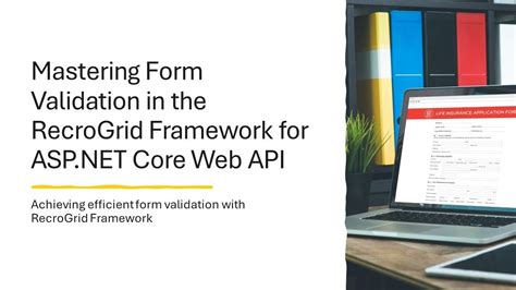 Mastering Form Validation In The Recrogrid Framework For Aspnet Core