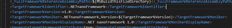 Project Files Properties Exeception Issue Nanoframework Home GitHub