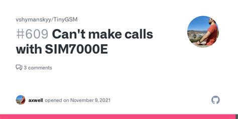 Cant Make Calls With Sim7000e · Issue 609 · Vshymanskyytinygsm · Github