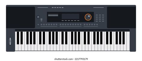 Keyboard Synthesizer Royalty Free Stock SVG Vector And Clip Art