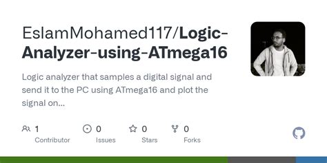 Github Eslammohamed117logic Analyzer Using Atmega16 Logic Analyzer