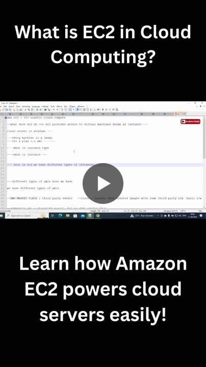 Cloudcomputing Aws Ec2 Learncloud Techexplained Cloudhook Technology