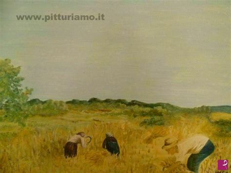 Disponibile Quadro La Mietitura Maria Laura Silenu Pitturiamo® Aps