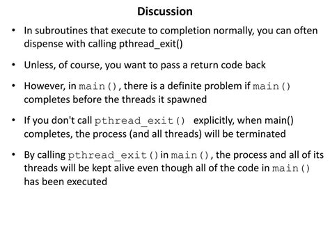 Ppt Posix Threads Programming Powerpoint Presentation Free Download Id6623781