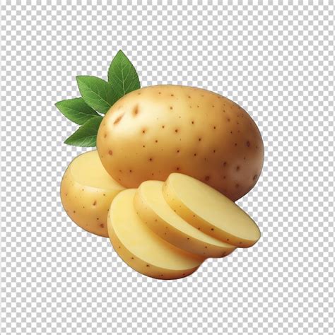 Premium PSD Farmfresh Potato Graphics