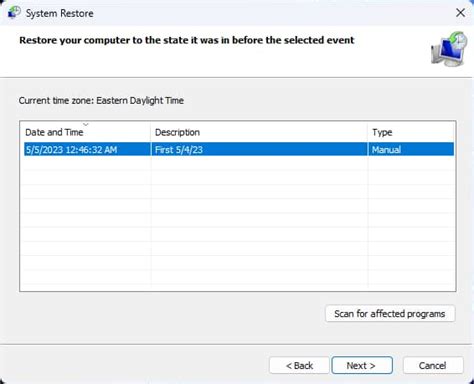 System Restore Creating Restore Points And Restoring Your Windows PC Karmi S Musings Tech