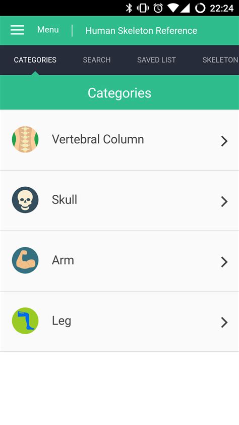 Human Skeleton Reference Guide Apk Pour Android Télécharger