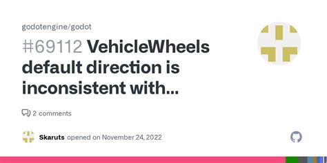 Vehiclewheels Default Direction Is Inconsistent With Vector3forward