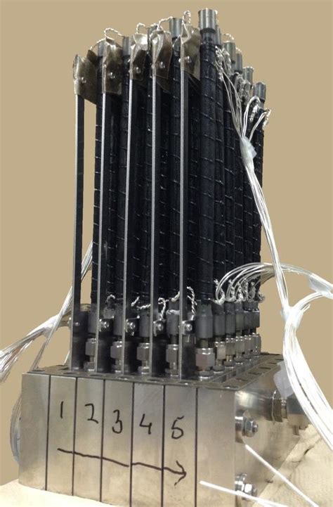 a fully assembled 30 cell cfc stack based on tubular solid oxide fuel