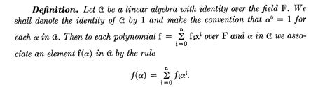 Commutative Property Of Matrix Multiplication In The Algebra Of Polynomial Mathematics Stack
