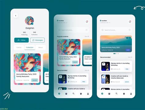 eventu event booking app ui kit ui kit booking app app ui