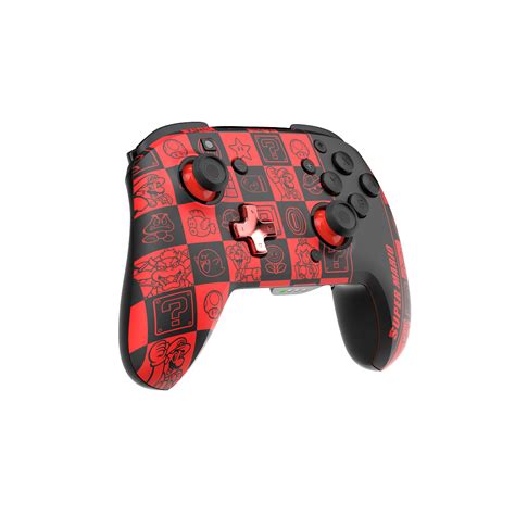 Official Wireless Deluxe Controller Nintendo Switch Glow Super Icons