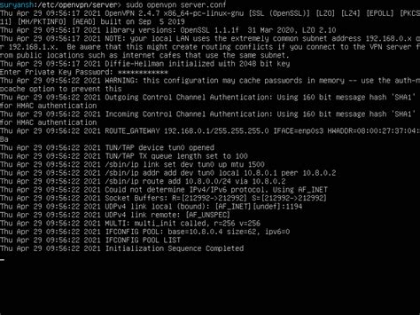 How To Install And Setup The Openvpn Server On Ubuntudebian Linuxfordevices